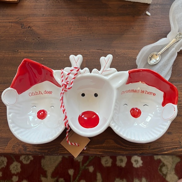 Mud Pie | Holiday | Mud Pie New Triple Dip Set With Spoon | Poshmark